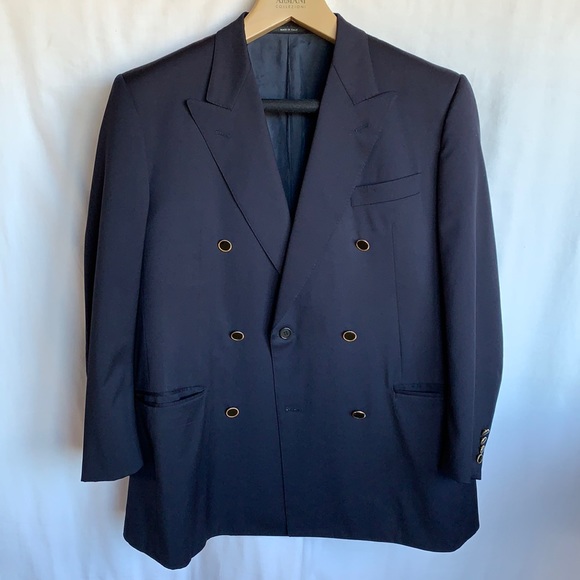 Mabro | Suits & Blazers | Mabro Cuggens Italian Black Super 2s Suit ...